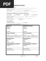 VALMO FRANCHISE FORM | PDF