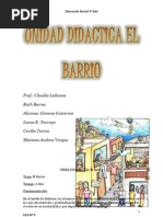 Unidad Didactica Mi Barrio | PDF | Educación de la primera infancia ...