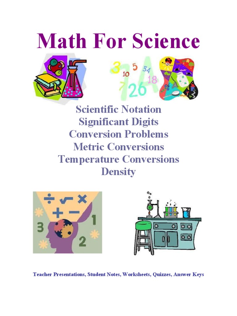 Demo Math For Science Activities and Worksheets | PDF | Significant ...