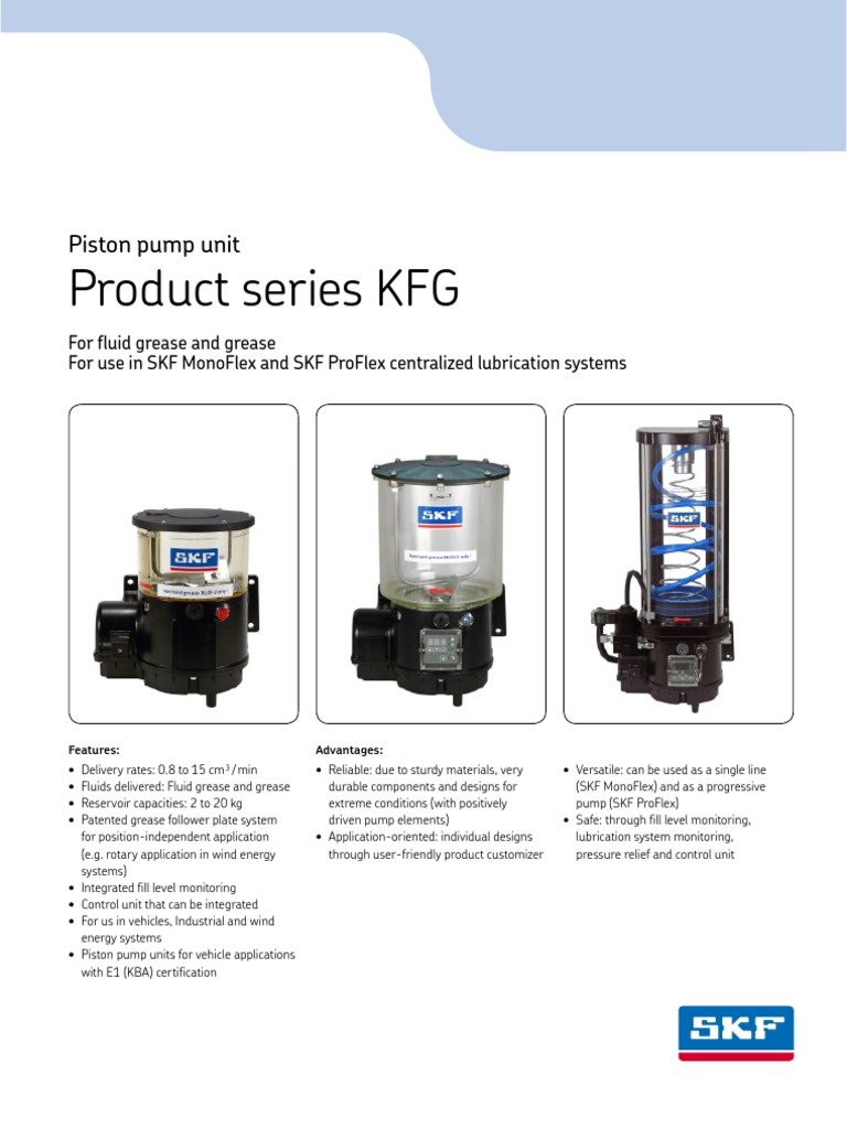 en Piston Pump Unit - Product Series KFG | PDF | Electrical Connector ...