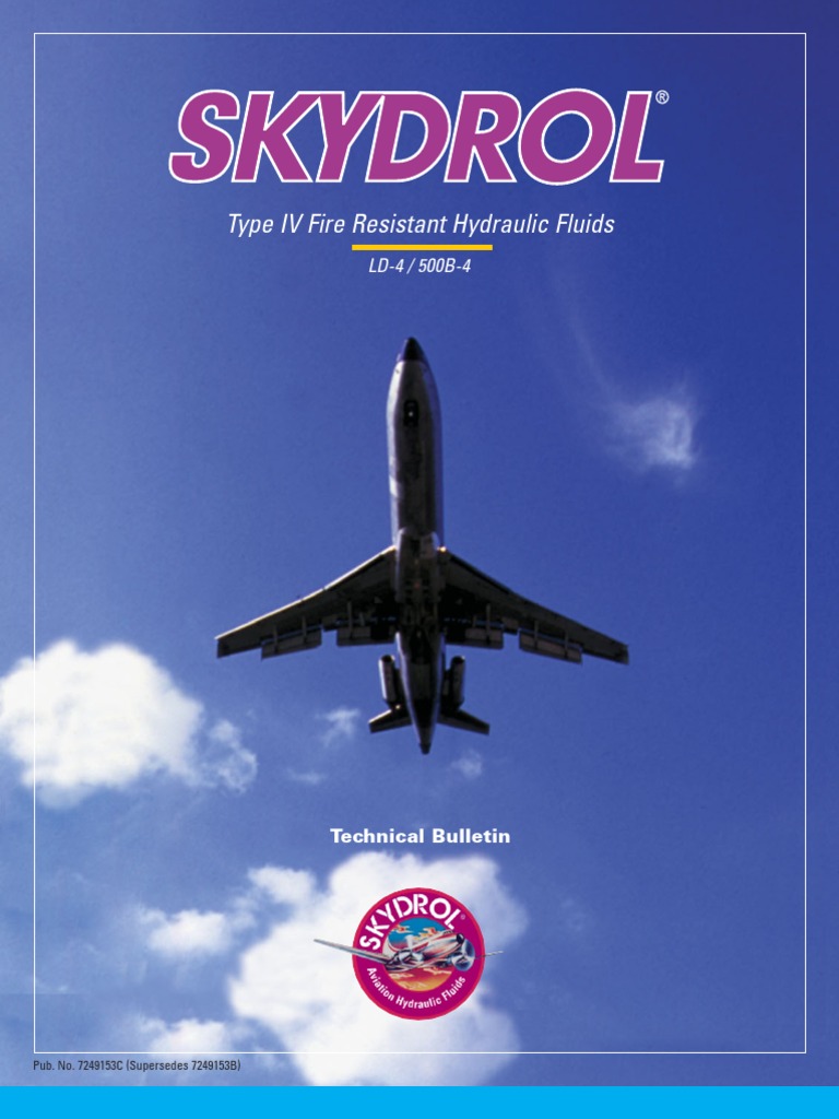 Skydrol 500B4 | PDF | Pump | Viscosity