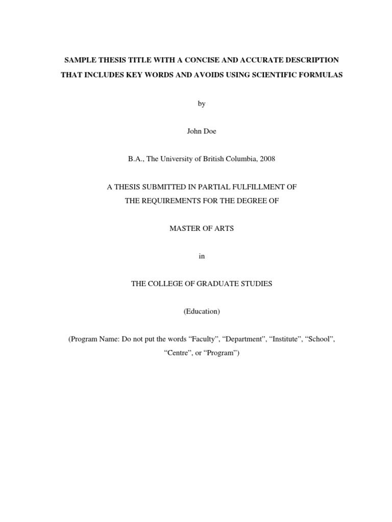Sample Thesis Template34504yujiyuiyuiyuiyiuyiyuiyuiyuiyui | PDF ...