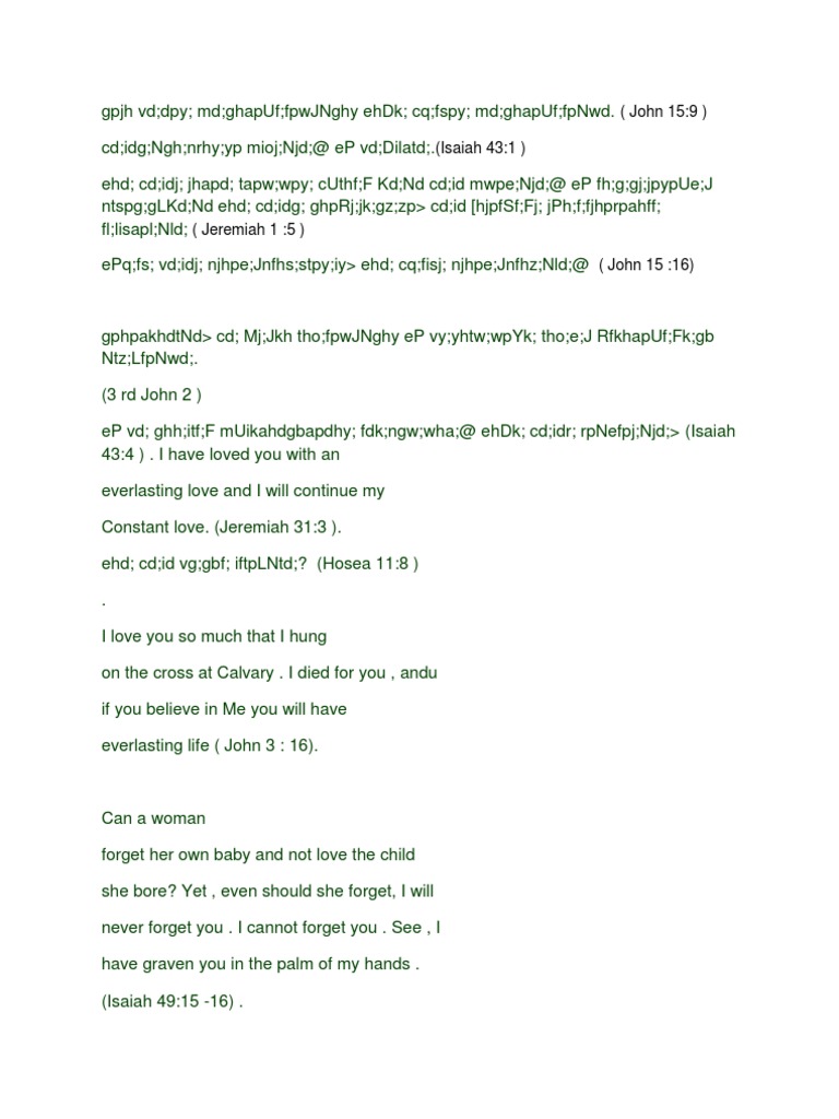 A Love Letter From Jesus | PDF | Religious Literature | Bible Content