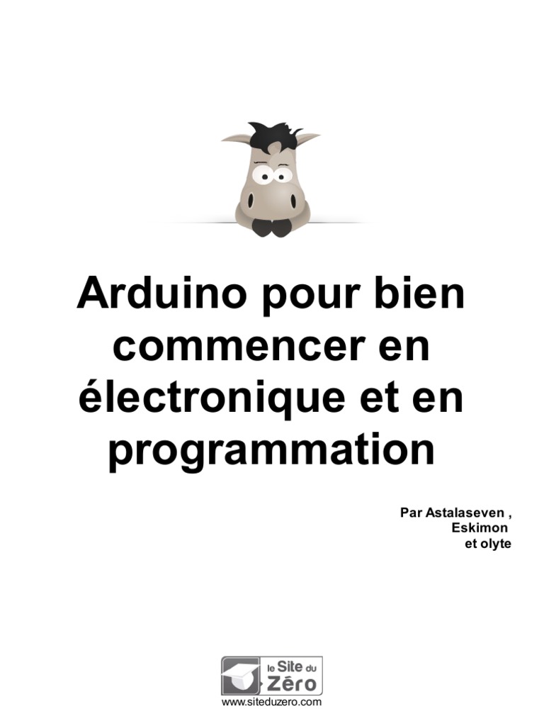 Débuter avec Arduino et Électronique | PDF | Arduino | Analogique