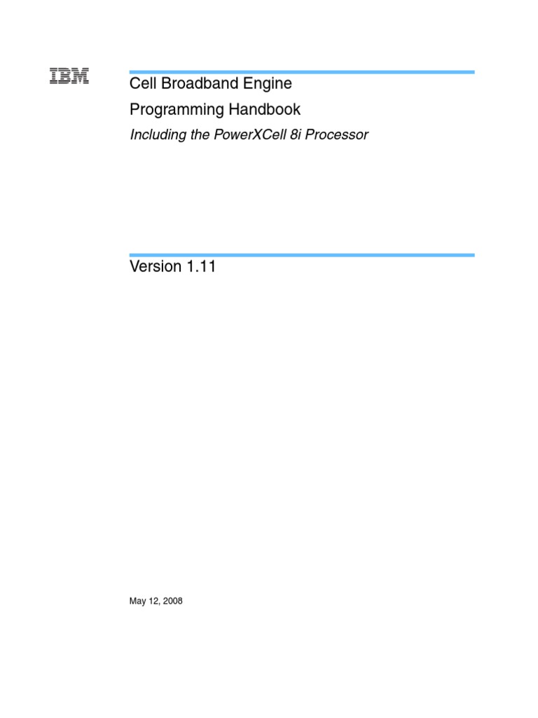 CELL Handbook | Download Free PDF | Cpu Cache | Thread (Computing)