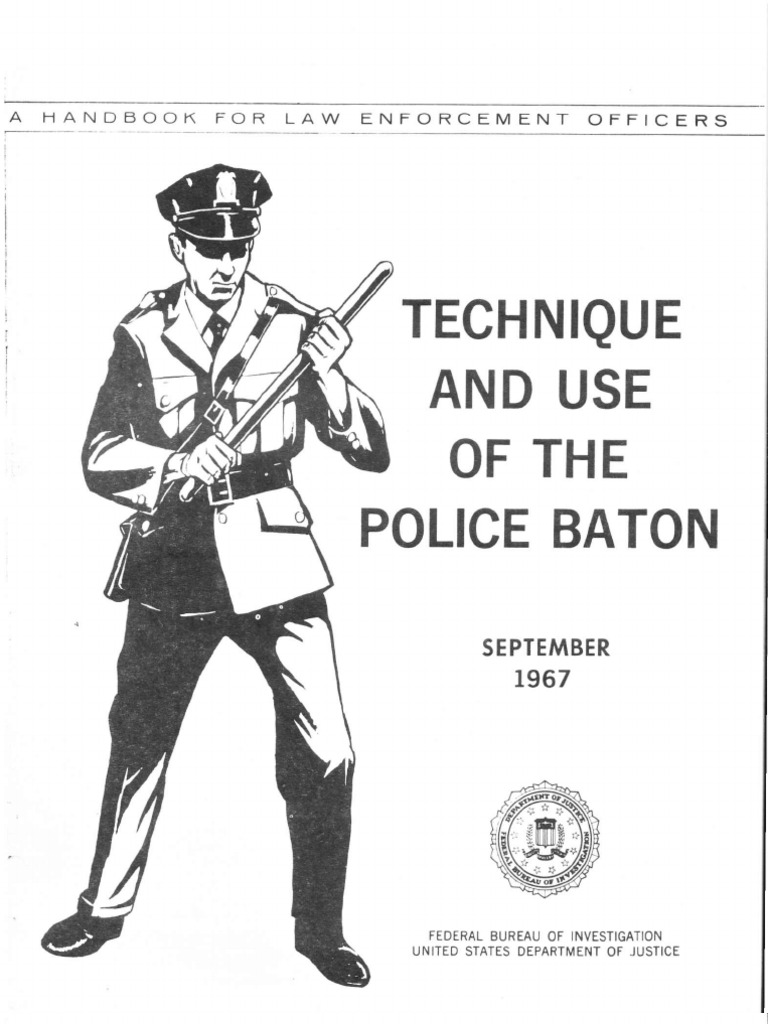 Police Baton Training Techniques | PDF | Police | Hand