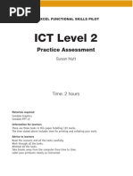 ICT COC Level I Exam Sheet With Answer | PDF