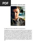 A Beautiful Mind Movie Analysis | PDF | Schizophrenia | Psychosis