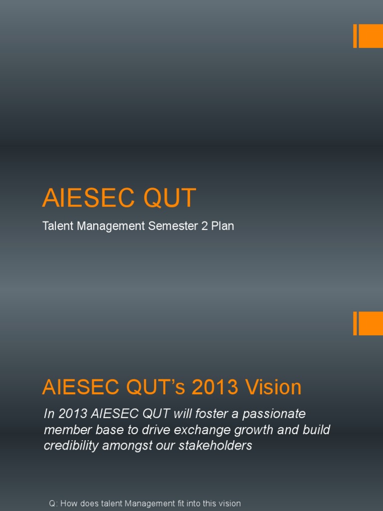 AIESEC TM Functional Plan | PDF | Competence (Human Resources) | Goal ...