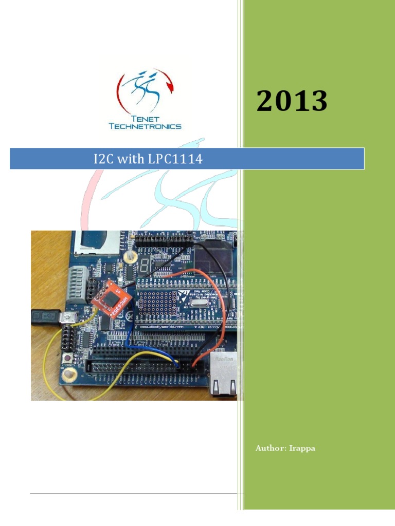 I2C | PDF | Telecommunications | Computer Engineering