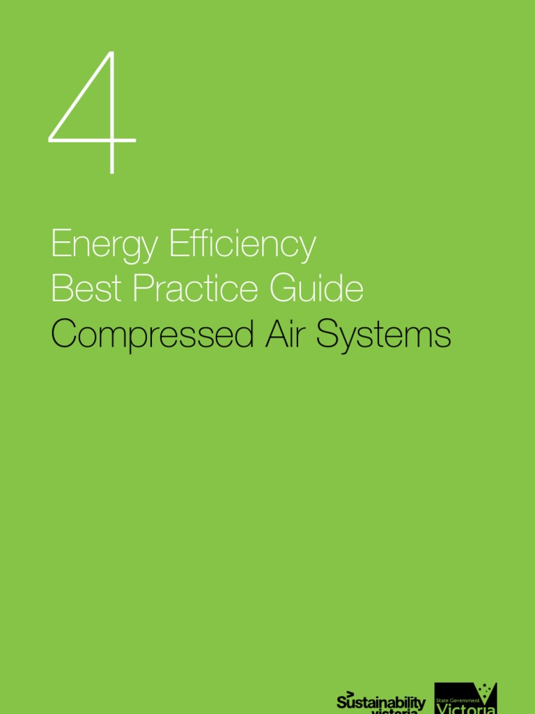 Best Practice Guide Compressed Air | PDF | Gas Compressor | Efficient ...