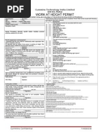 SHELL Retail Permit To Work System - 5 1 - Forms | PDF | Personal ...