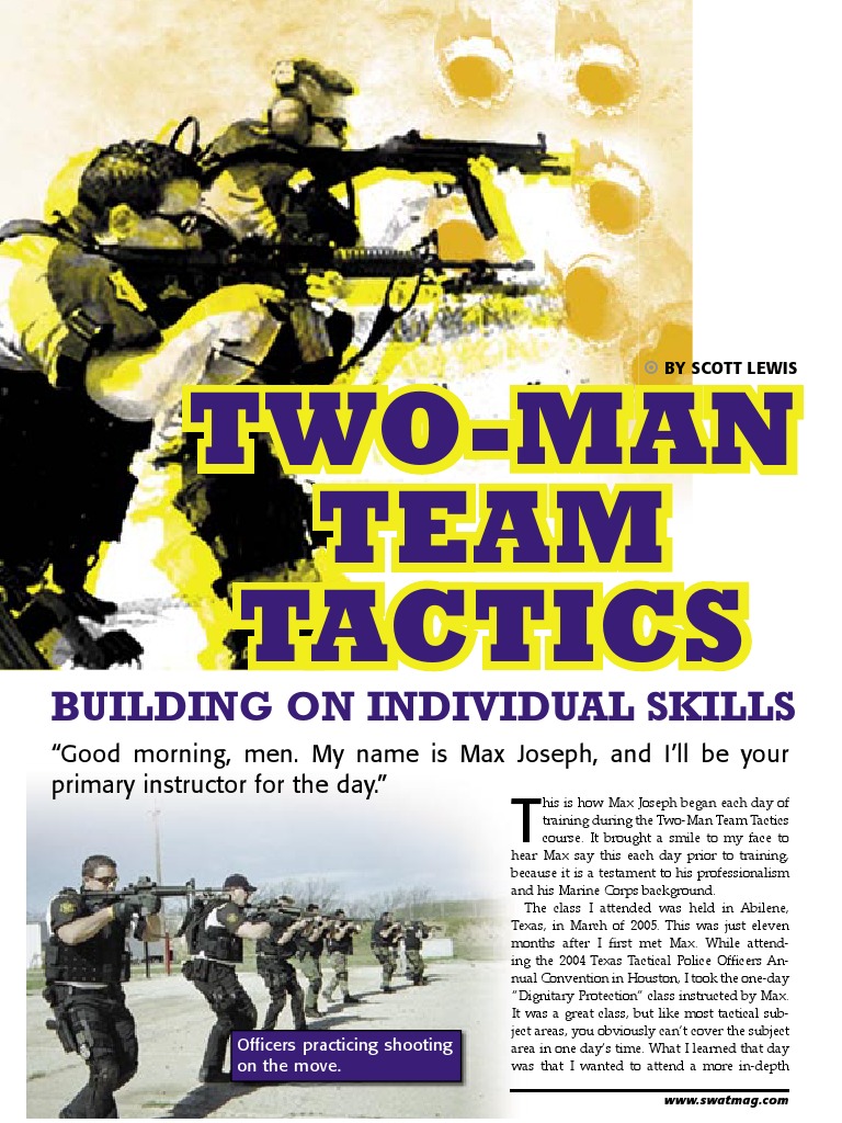 4737825-200508-SWAT-Team-Tactics.pdf | Projectile Weapons | Firearms