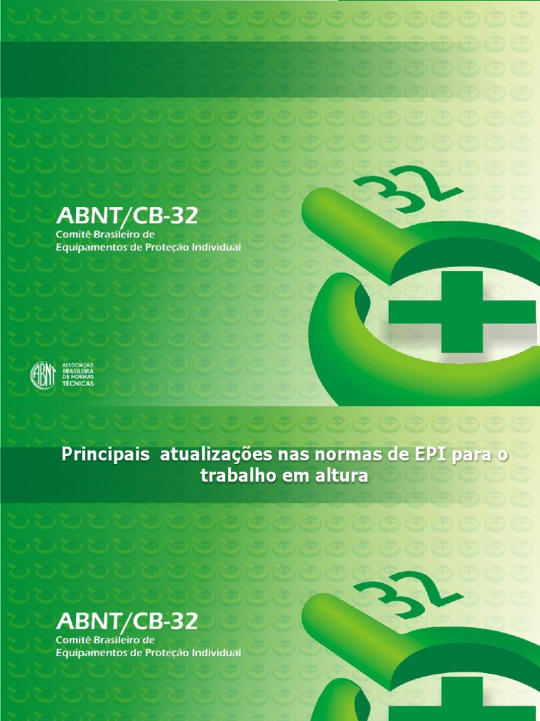 Atualizações nas Normas de EPI para Altura | PDF | Natureza
