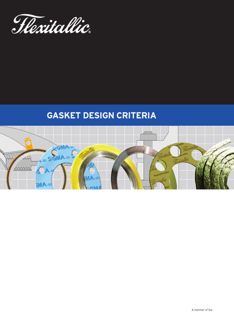 Gasket Design Brochure | PDF | Corrosion | Chemical Substances