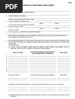 Live Life Claim Blank Template | PDF