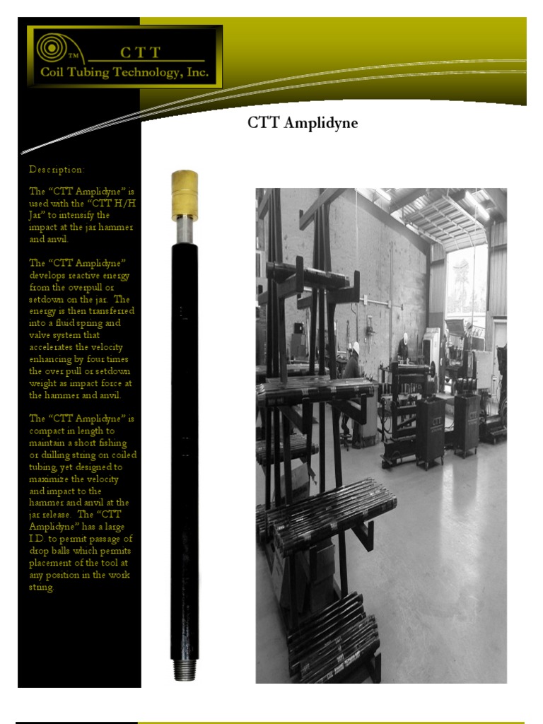CTT Amplidyne: Impact Enhancement Tool | PDF