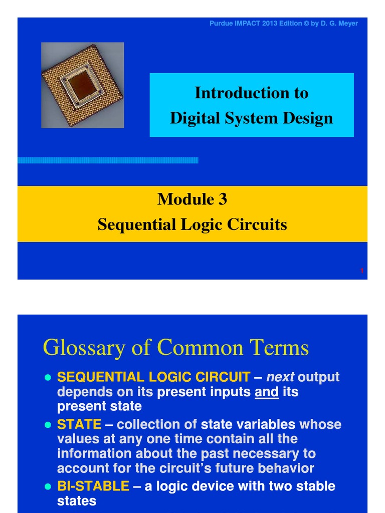 Sequential Logic Circuits | PDF | Electronic Circuits | Electrical Circuits
