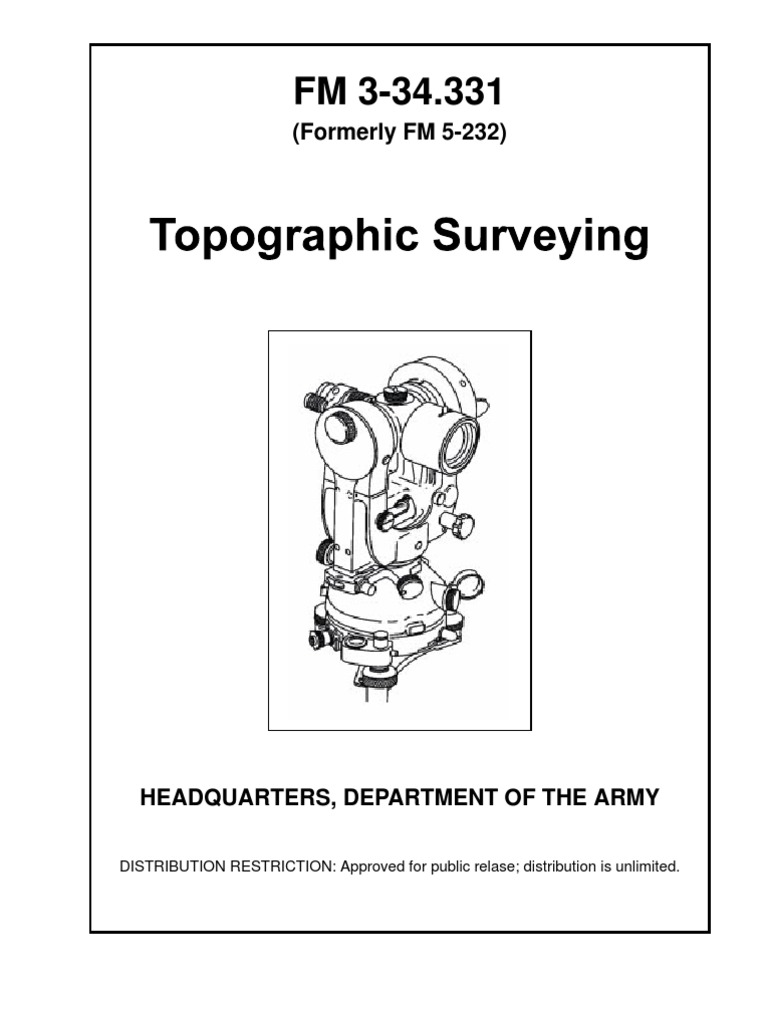 FM 3-34-331 - Topo Surveying.pdf | Surveying | Global Positioning System
