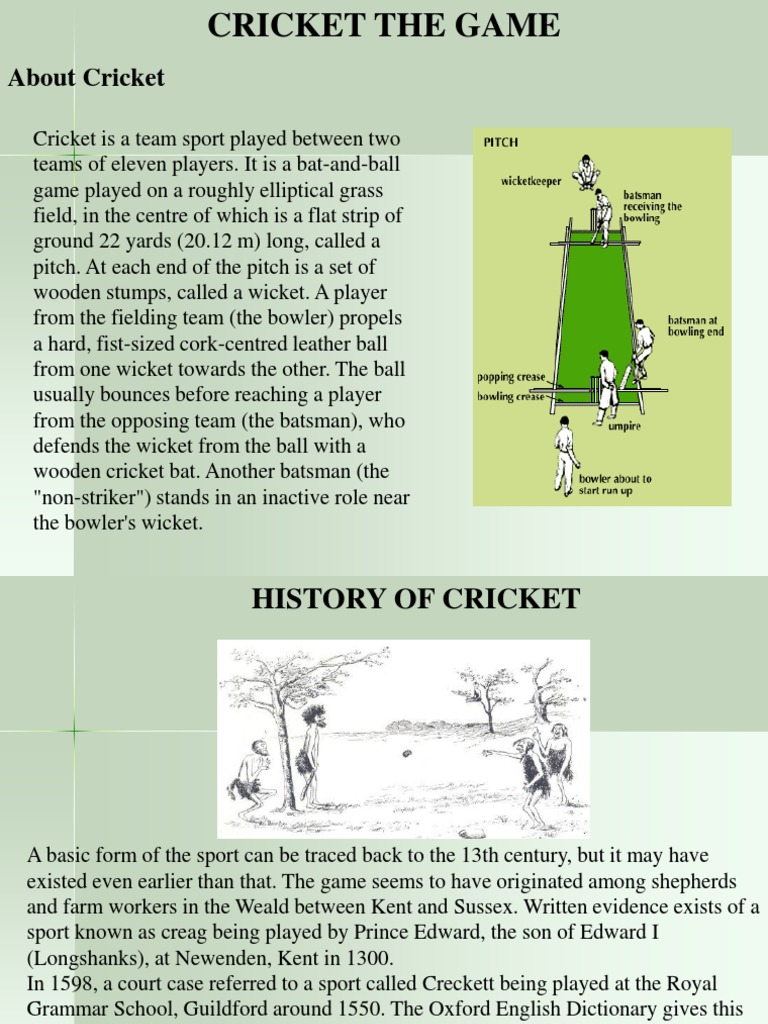 Cricket History | Cricket | Teams