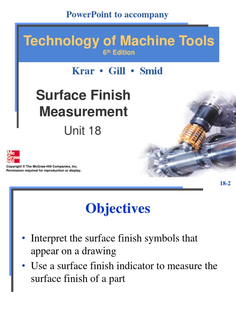 Unit18 Surface Finish Measurement | Download Free PDF | Surface ...
