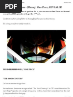 One Piece: Complete Timeline Overview | PDF