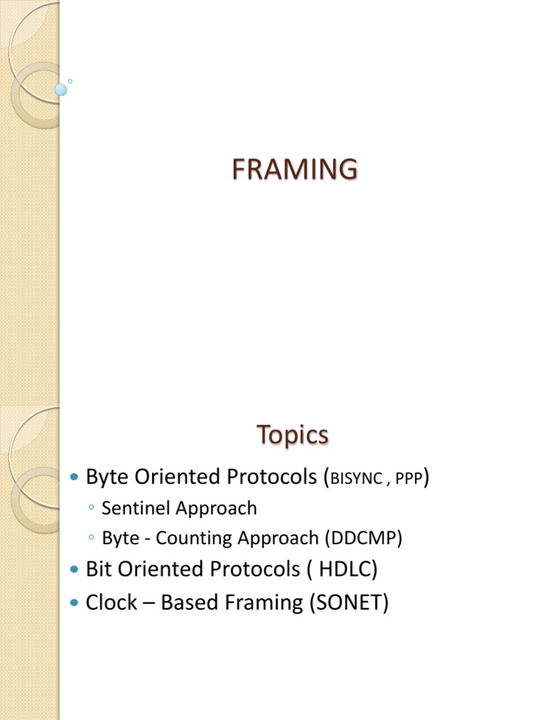 Framing | PDF