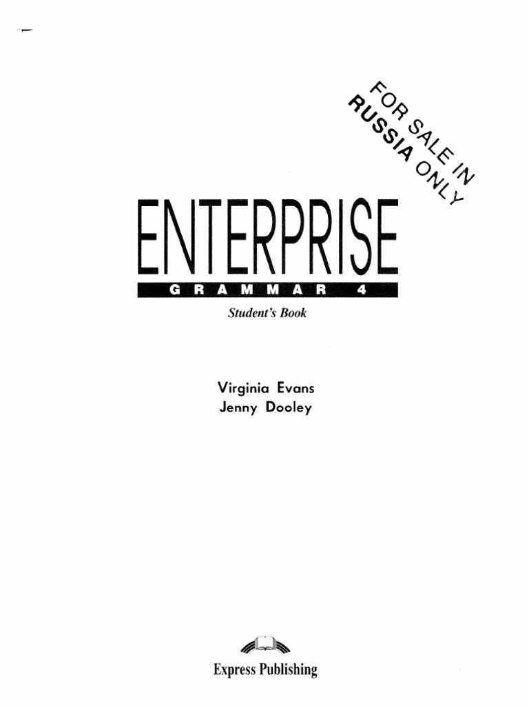 Enterprise 4 Grammar Student - S Book | PDF | Books