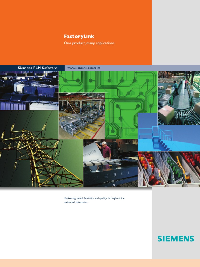 TX Factorylink Brochure | PDF | Scada | Object (Computer Science)