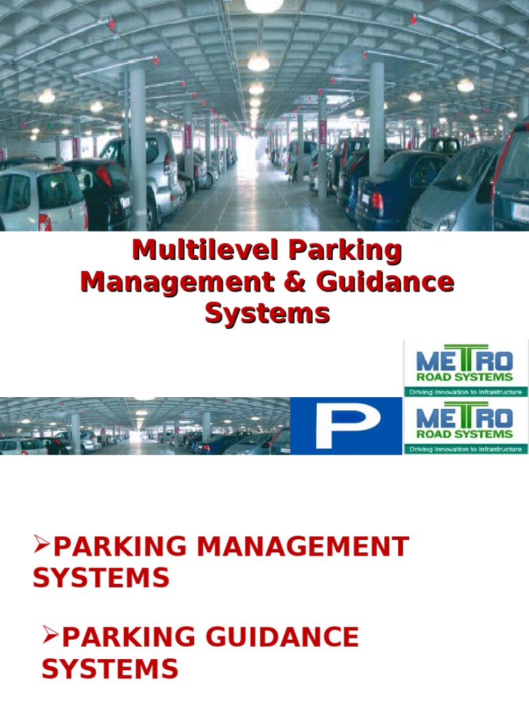 Parking Management and Guidance Systems | PDF | Radio Frequency ...
