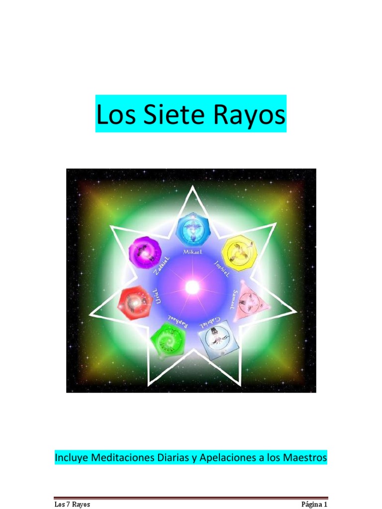 Meditaciones Diarias de los 7 Rayos | PDF | Amor | Color