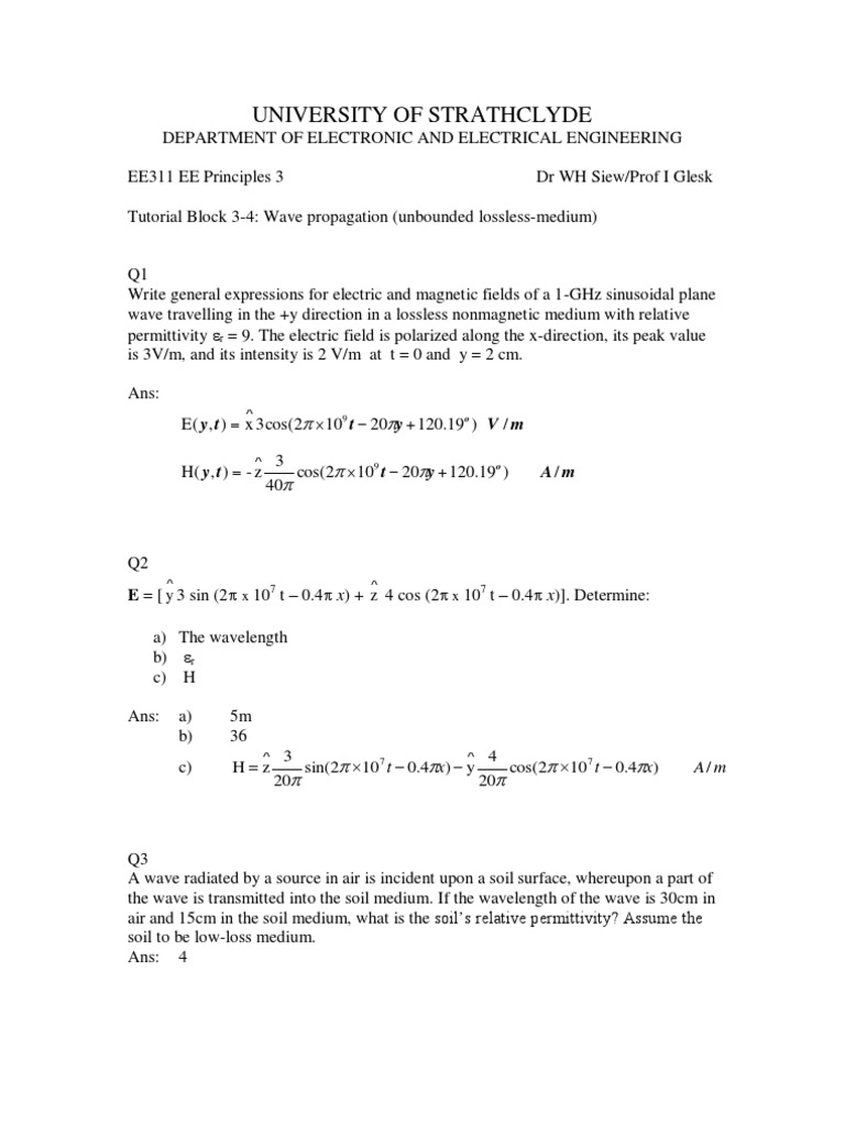 Tutorial Block 3-4 | PDF