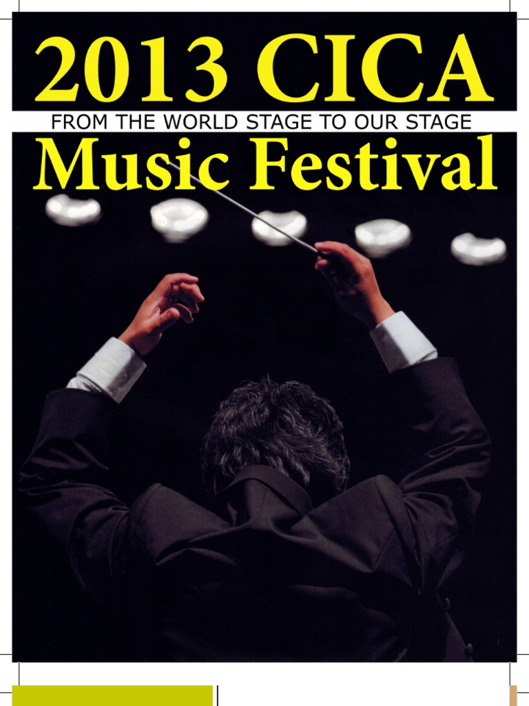 Music Festival Program Book | Download Free PDF | Opus Number | Music