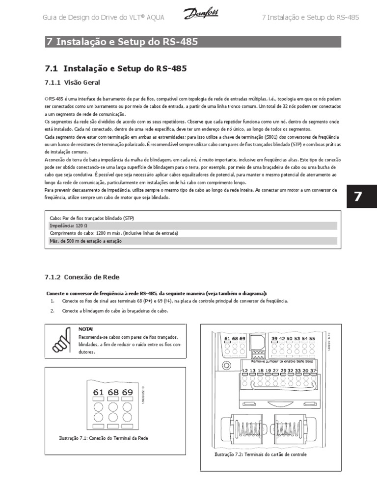 Modbus Rtu Fc202 | Download grátis PDF | Dados de computador | Eletrônicos
