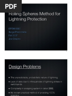 Rolling Sphere Method | PDF | Lightning | Sphere