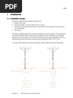 Detailed Design Calculations of 132kv Transformer Foundation 1
