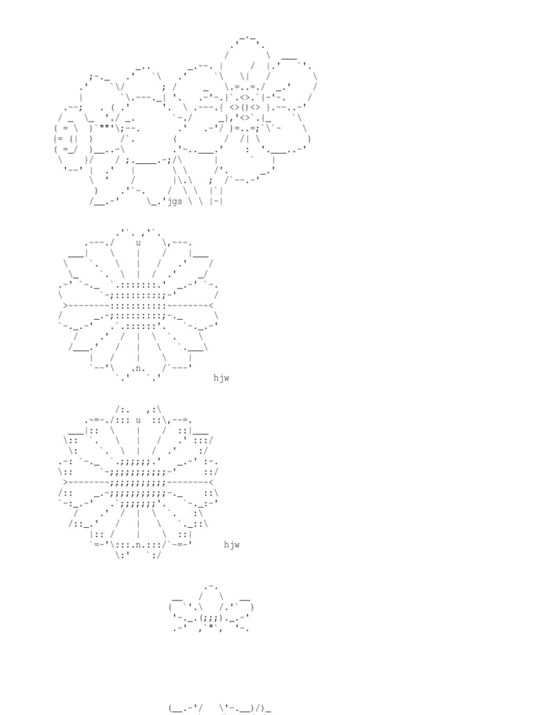 Ascii Art - Flowers | PDF