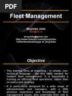 Fleet Management Manual Overview | PDF | Traffic Collision | Road ...