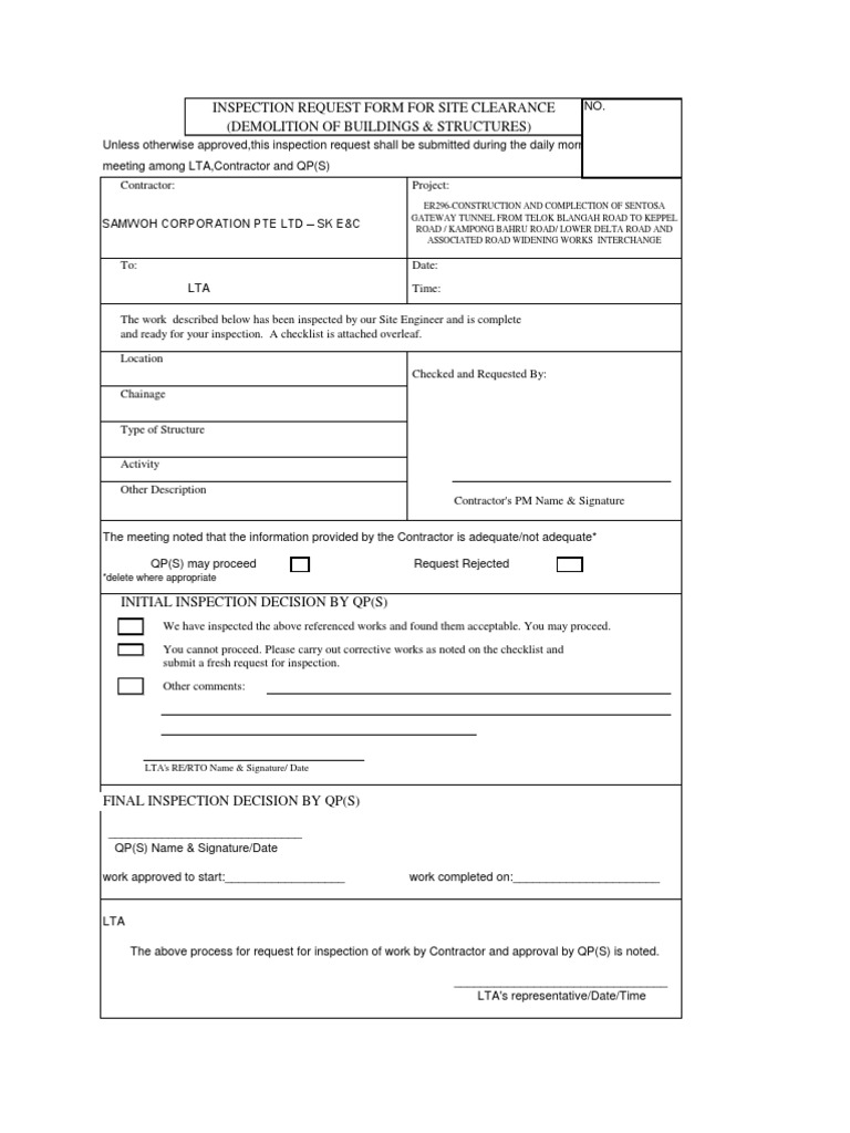 IR Site Clearance, Demolition | PDF | Demolition | General Contractor
