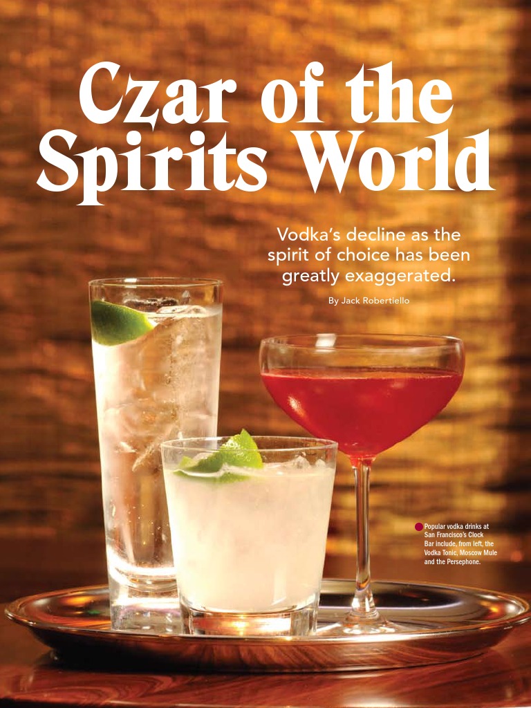 Vodka Cheers 0509 | PDF | Vodka | Martini (Cocktail)