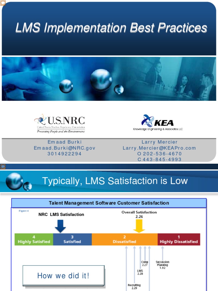 Lms Best Practices | PDF | Competence (Human Resources) | Standard Deviation