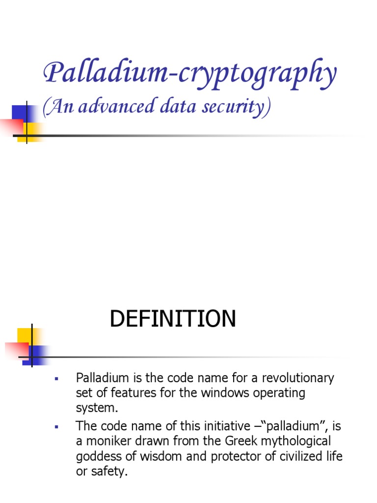 Palladium Cryptography | PDF | Operating System | Cyberwarfare