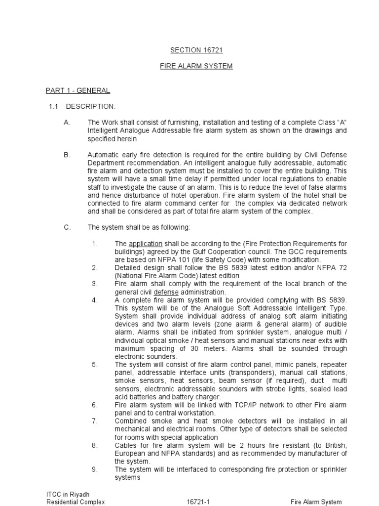 16721-Fa System | PDF | Electrical Wiring | Security Alarm