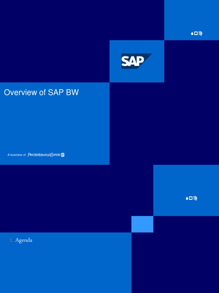 BW Training 1overview of SAP BW | PDF | Data Warehouse | Databases