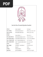 Sanskrit Basic Verb List | PDF