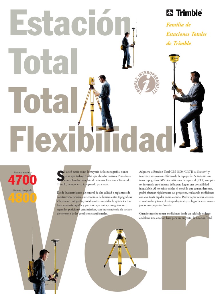 Trimble | PDF | Topografía | Sistema de Posicionamiento Global