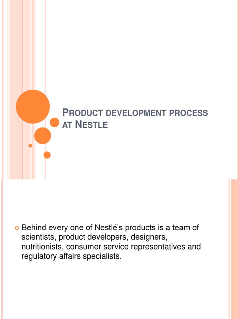 Product Development Process at Nestle | PDF