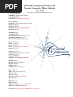 Class Presentations Schedule For Classical Conversations of Steele Creek | PDF
