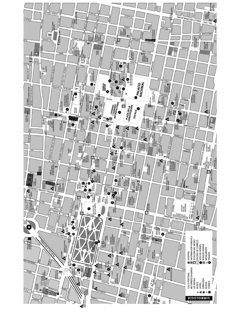 Centro Historico Mapa | PDF | Museo | México