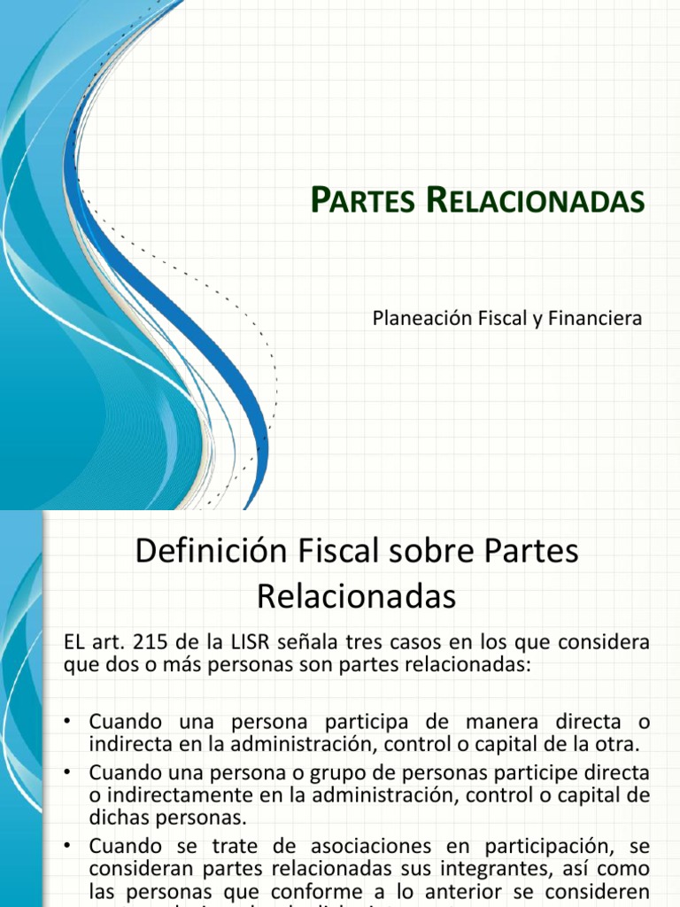 Partes Relacionadas y Consolidación | PDF | Compartir (Finanzas ...